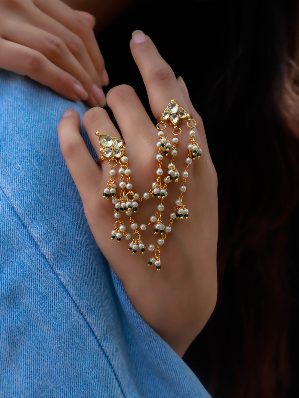 Virika Kundan Ring – Kaashnii